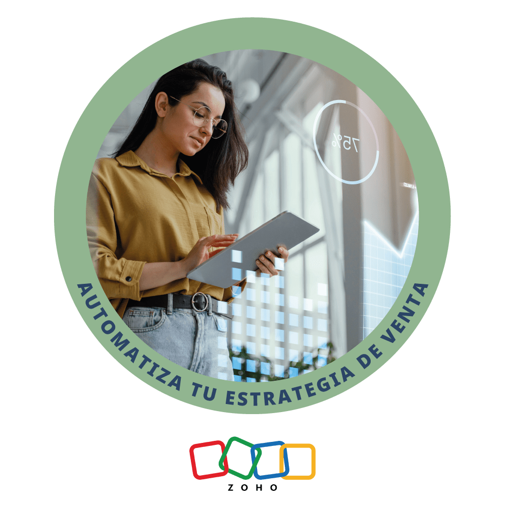 Descarga de Brochure - Automatiza tu estrategia de ventas con Zoho