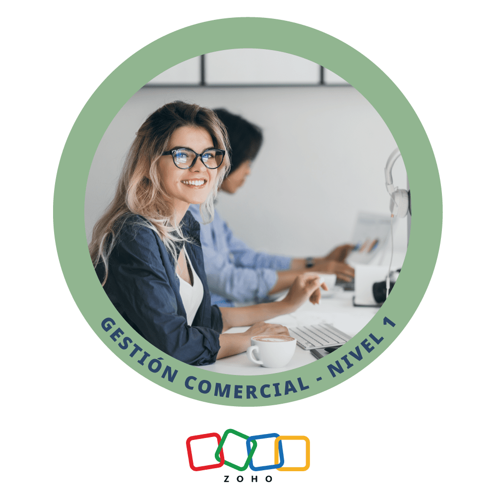 Descarga de Brochure - Gestión comercial con Zoho - Nivel I